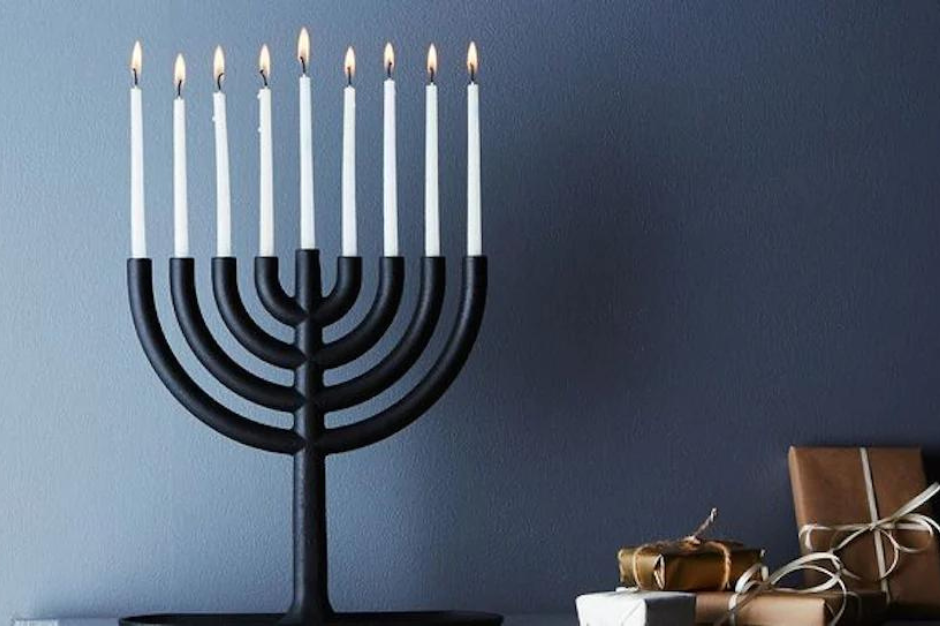 Cast Iron Menorah – Oneg